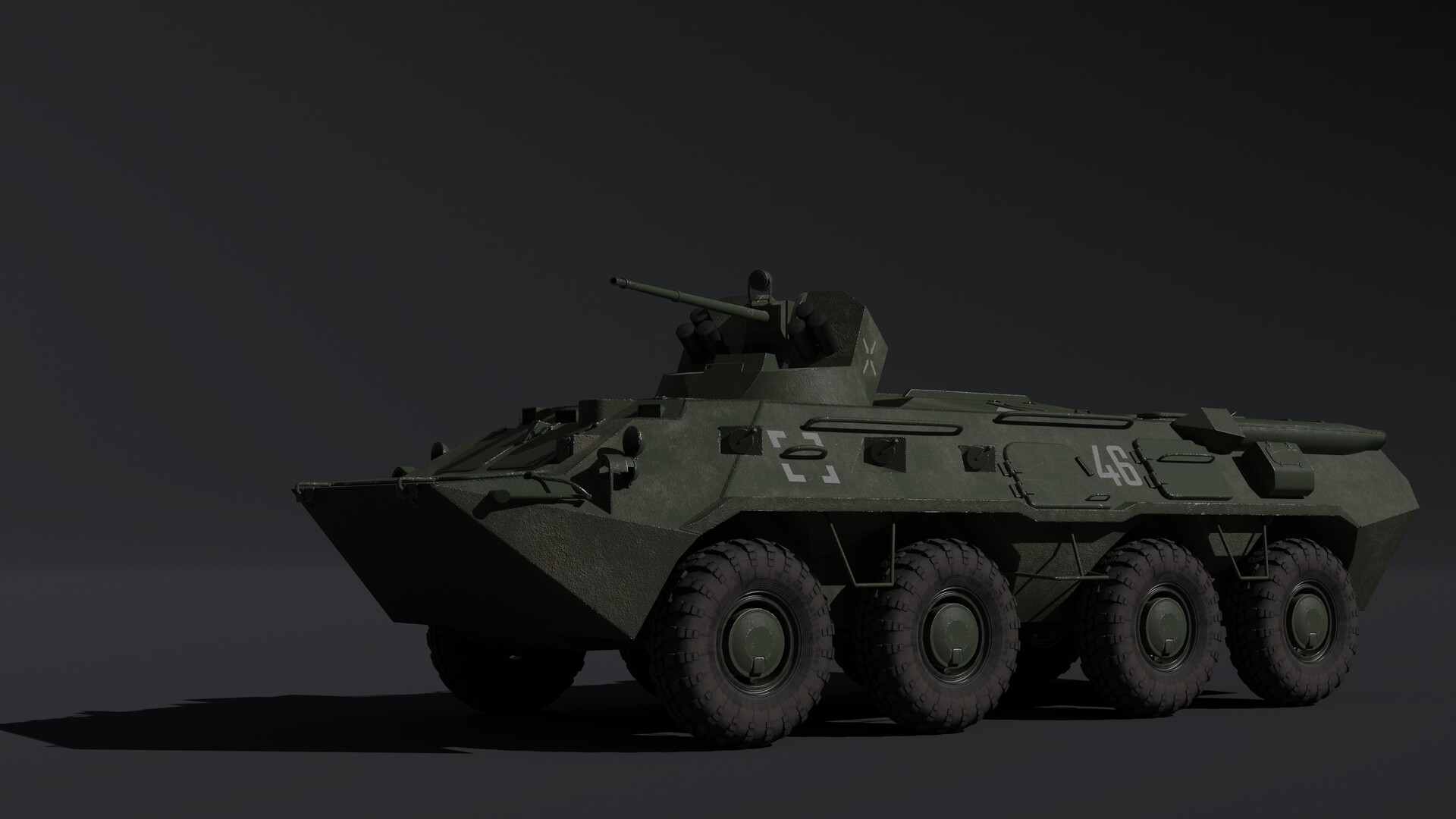 ArtStation - BTR-80