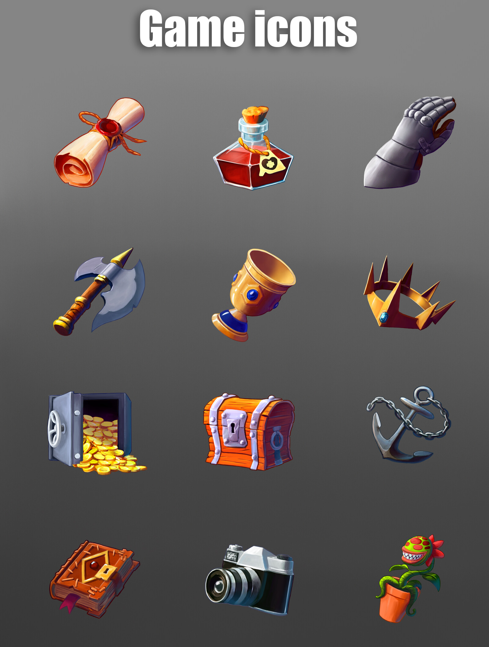 ArtStation - game icons