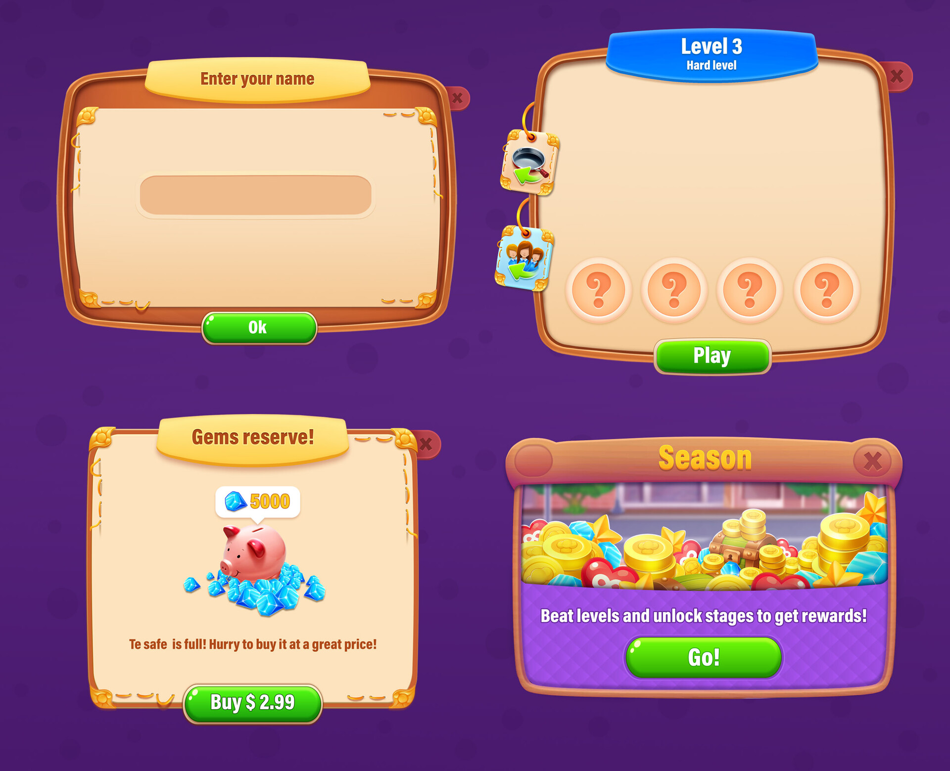 ArtStation - In game panels