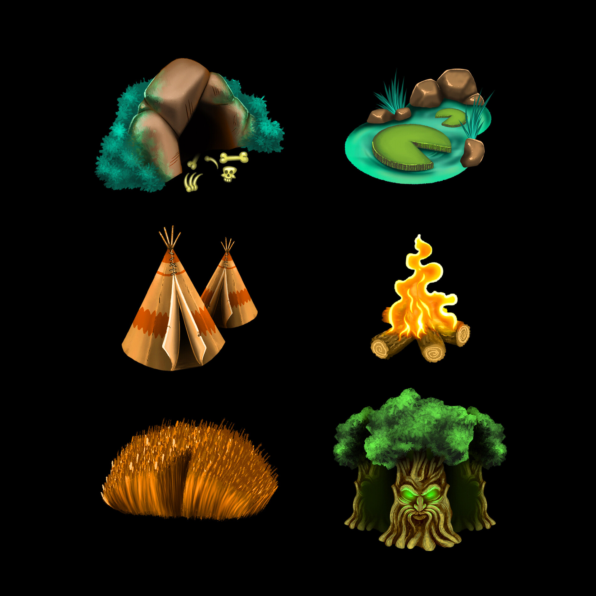 ArtStation - Biomes Thumbnail