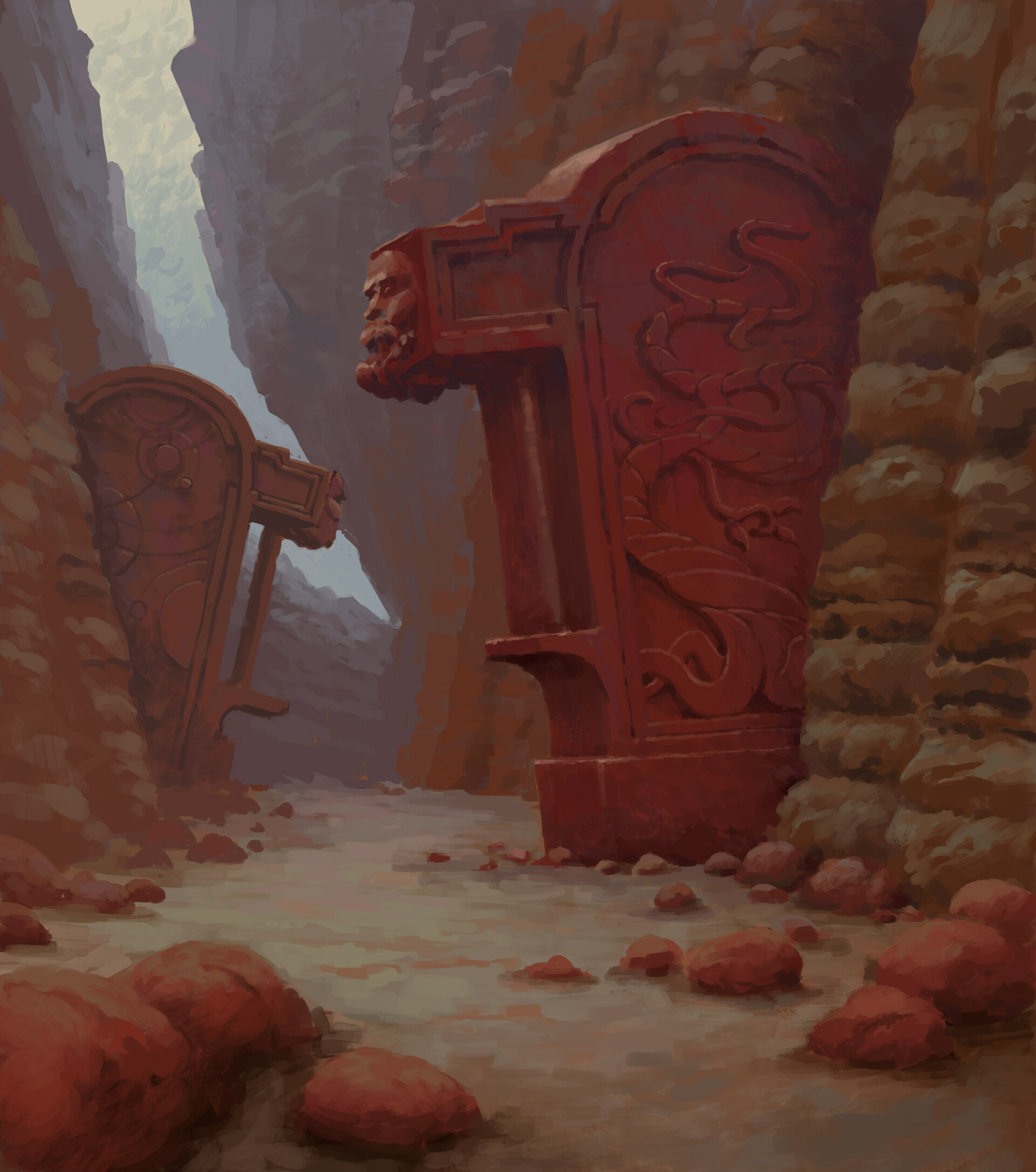 Benoit Chenu - One shot stuff, Color practice, August 2022