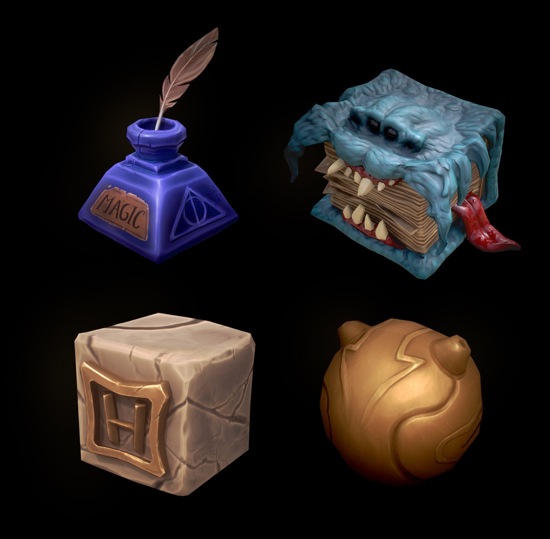 ArtStation - Harry Potter's set