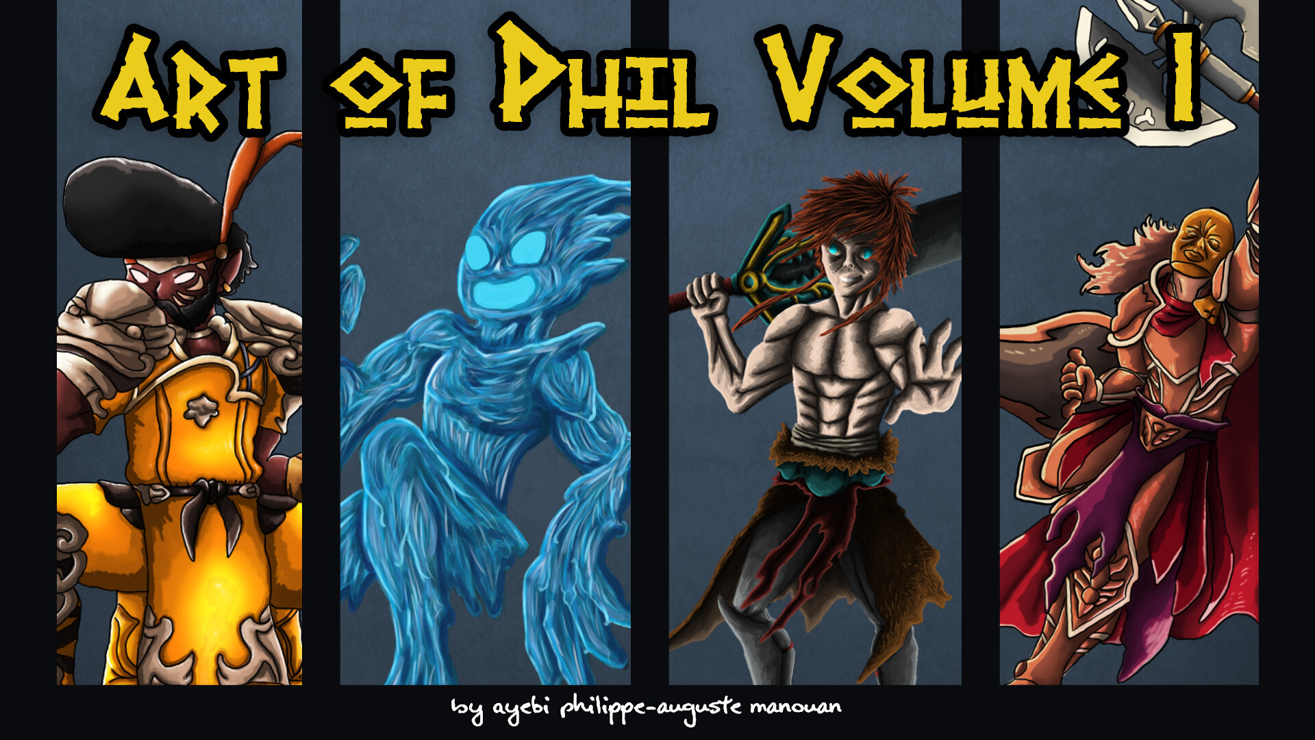 ArtStation - ART OF PHIL VOLUME 1