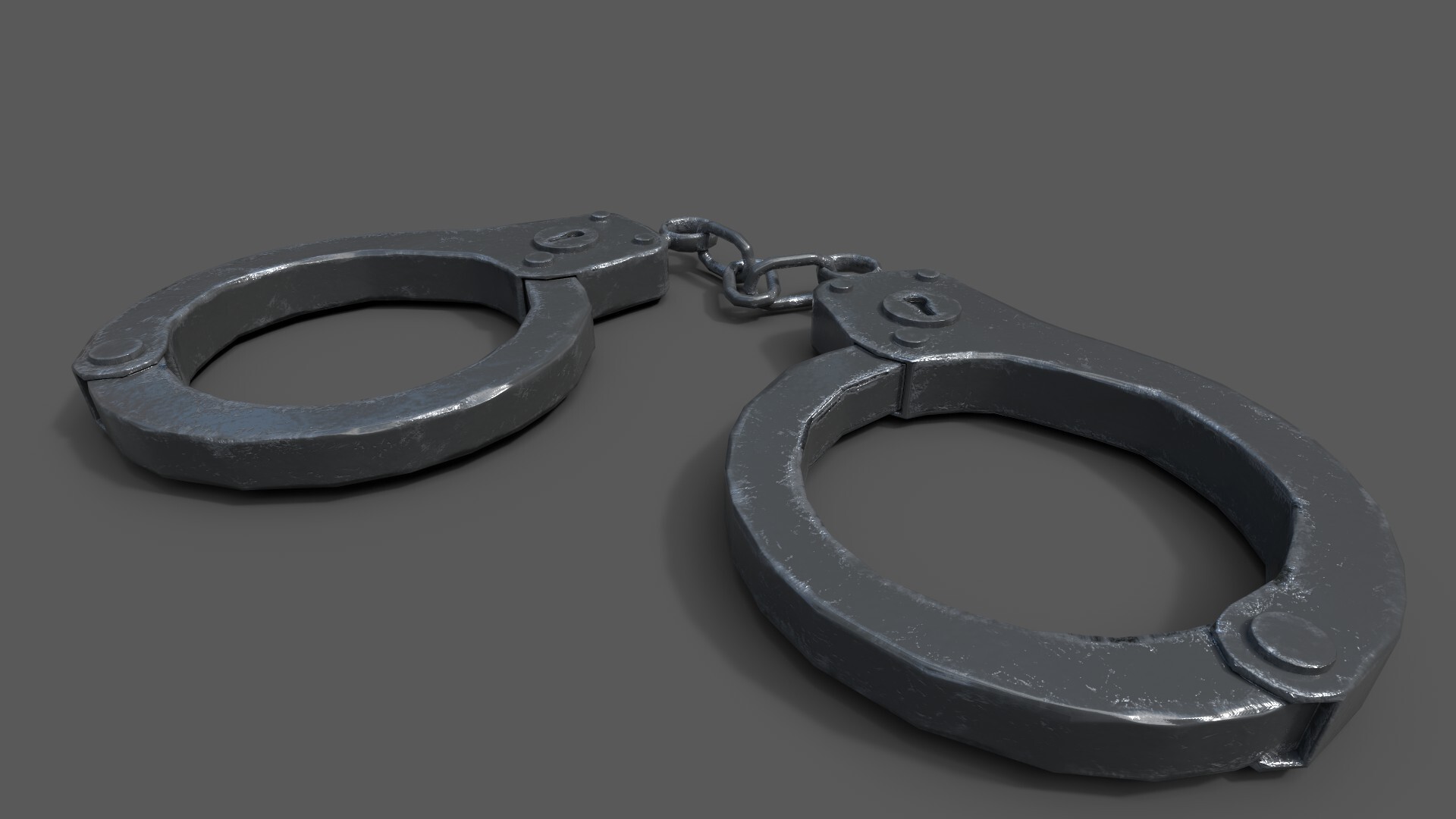ArtStation - Stylized Handcuffs