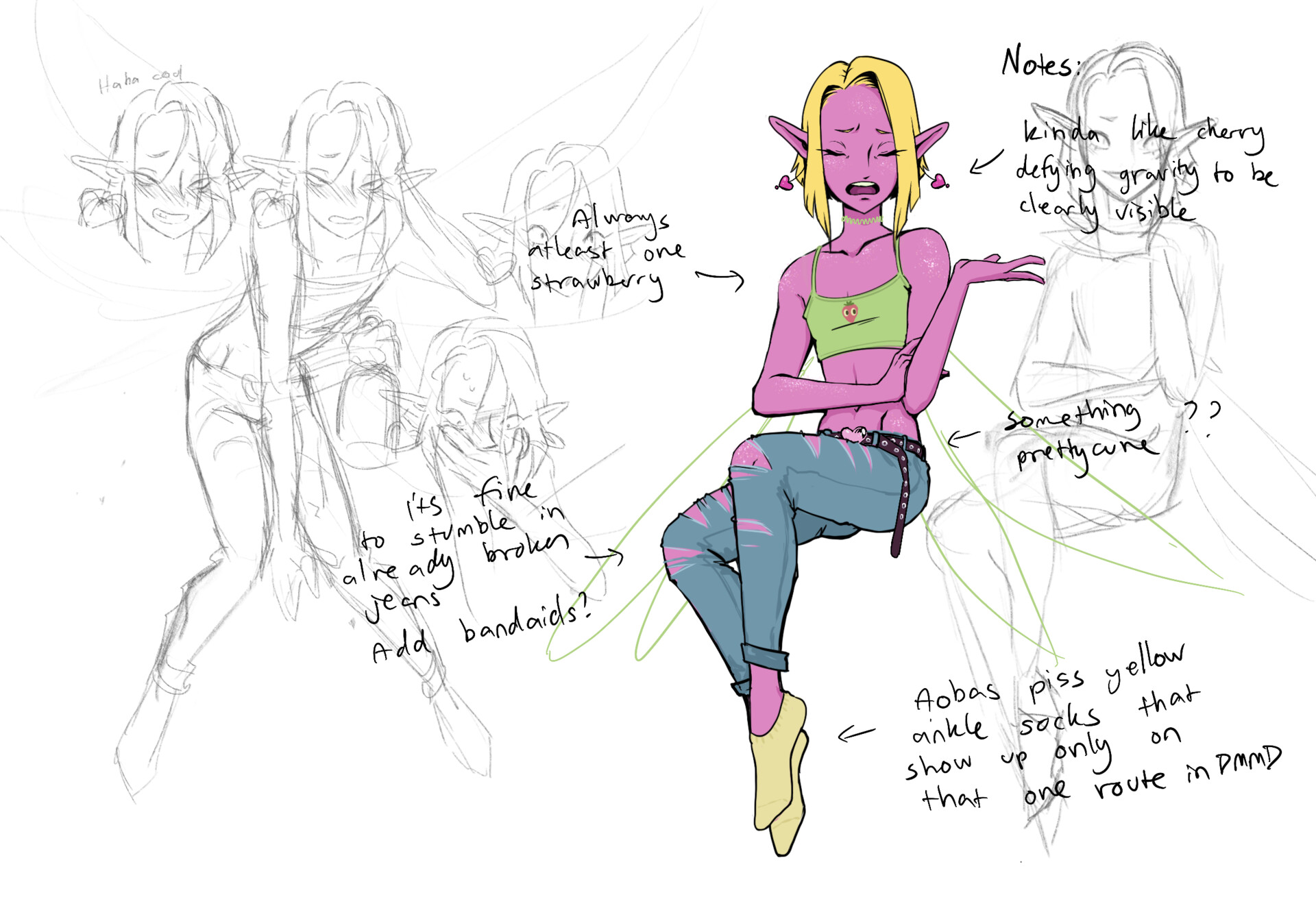 ArtStation - Monster inn sketches and wips