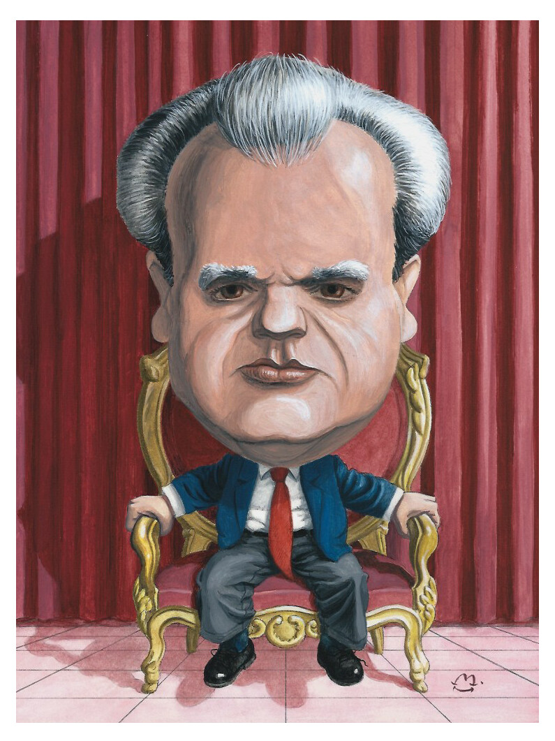 MxD - Slobodan Milošević caricature