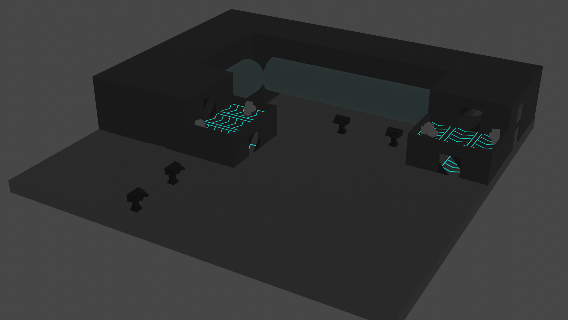 ArtStation - First person shooter map (star wars inspired)