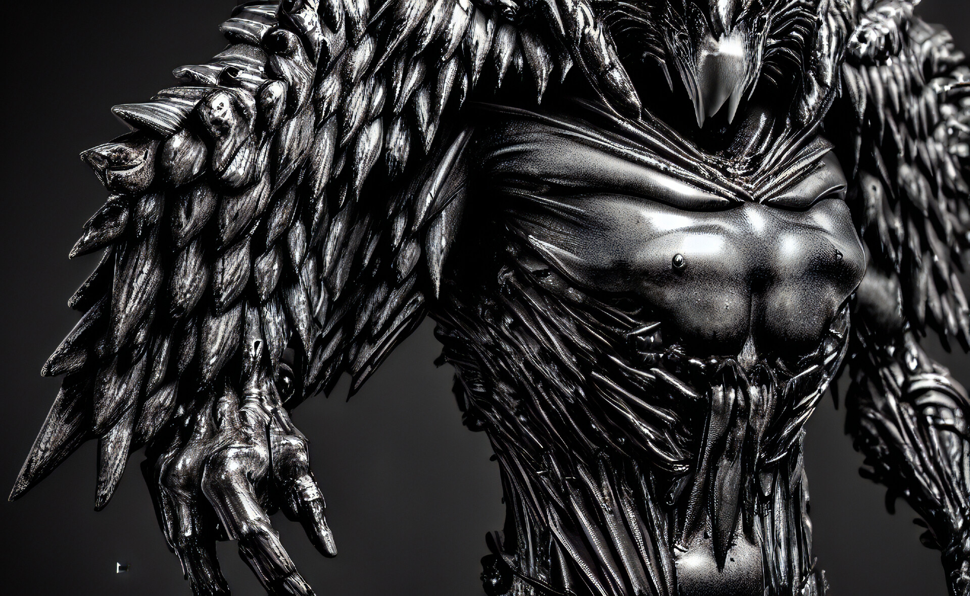 ArtStation - Eagle monster 5