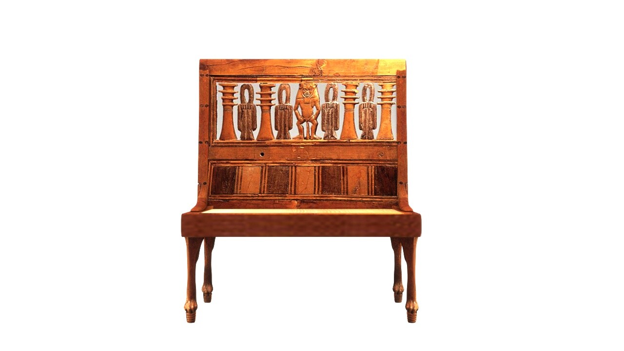 ArtStation - ancient egyptian bench