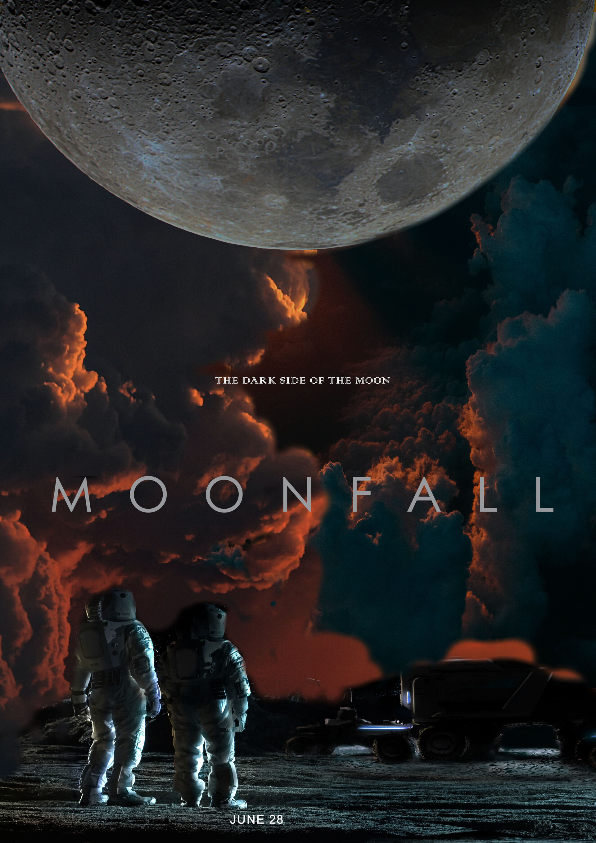 ArtStation - Film poster - Moonfall