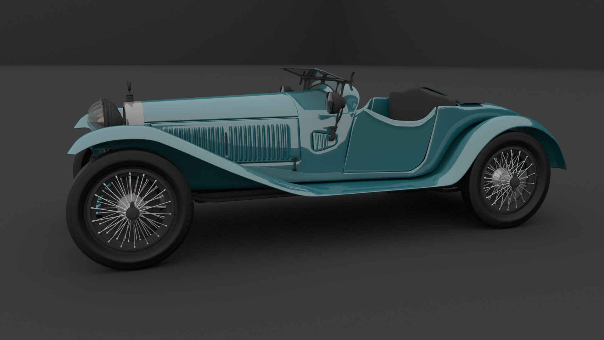 ArtStation - Alfa Romeo Vintage car