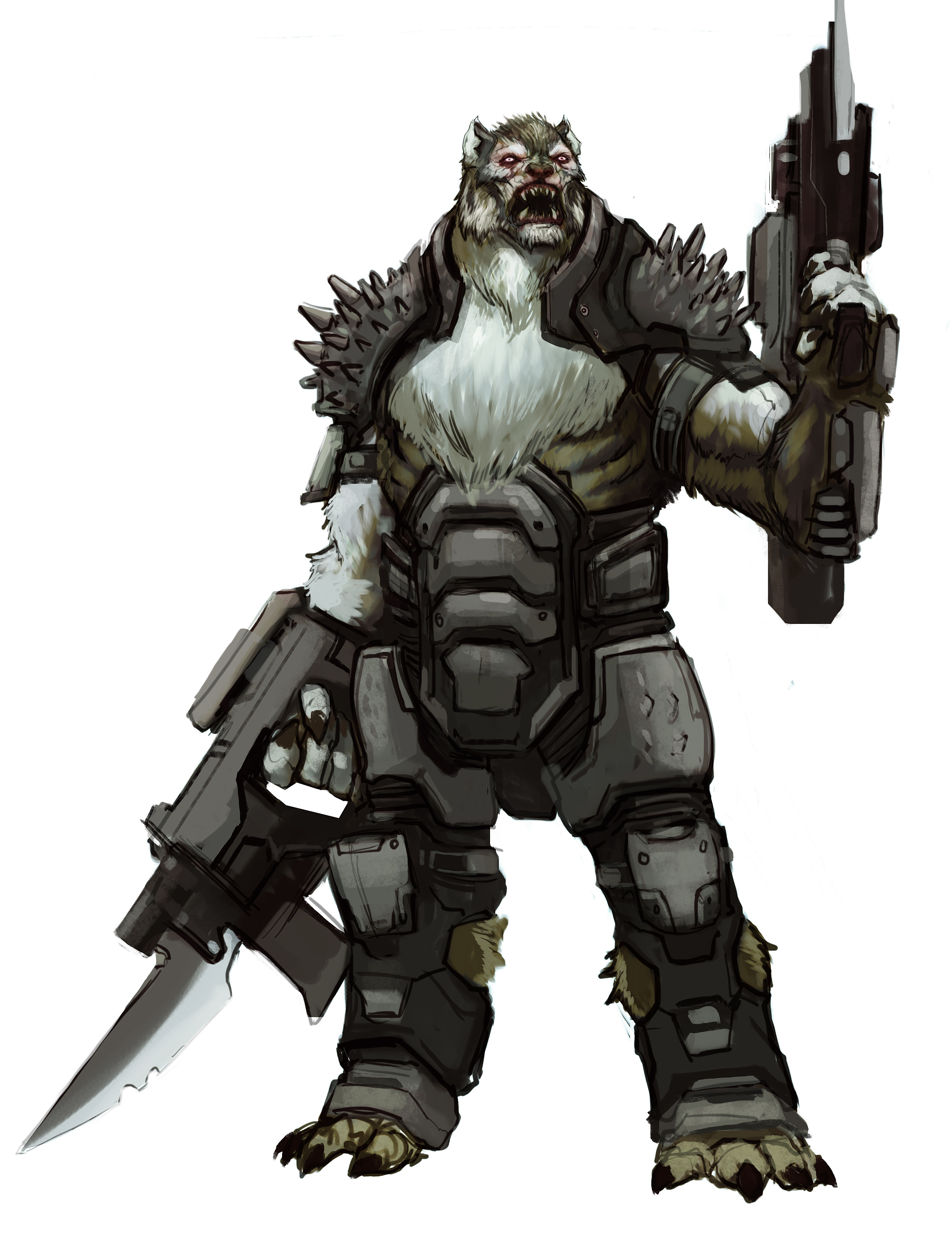 Jerad S. Marantz - JOTNAR SKETCHES for Archetype Entertainment