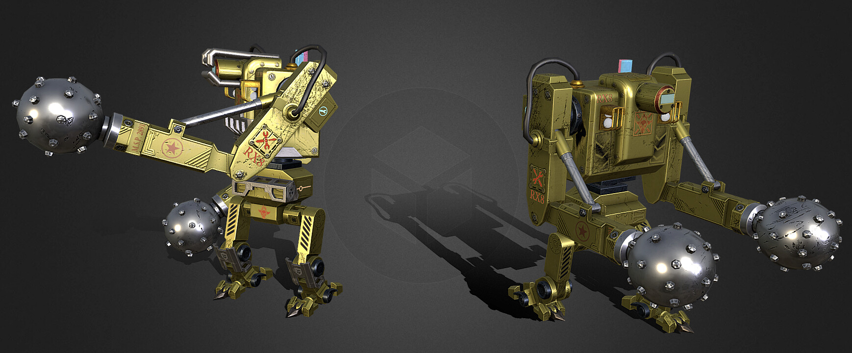 ArtStation - Demolisher mecha