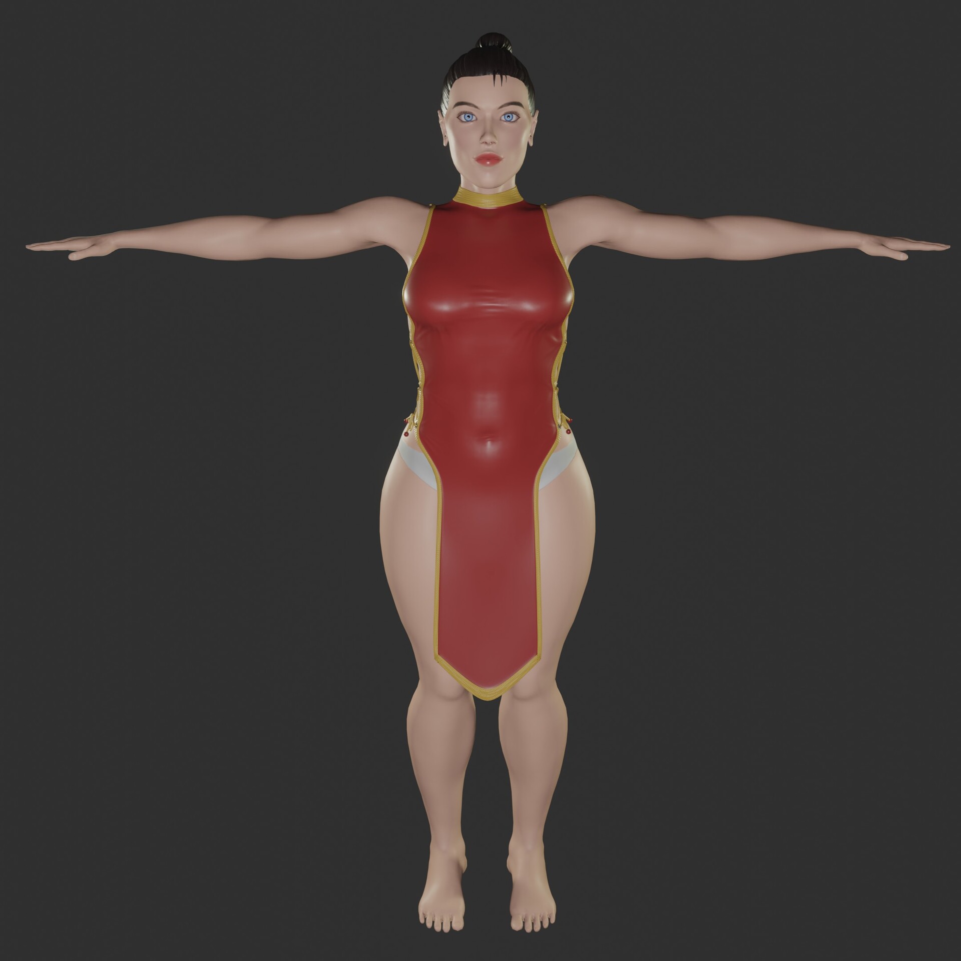 ArtStation - fighting girl