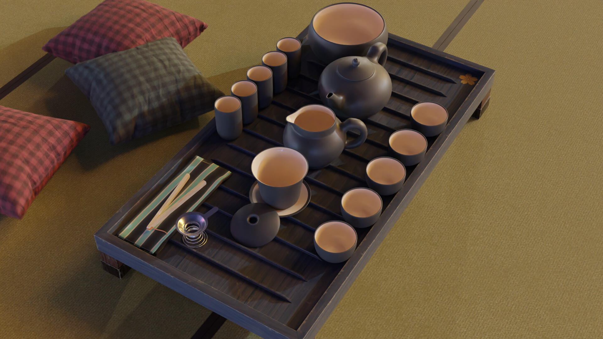 ArtStation - Tea table