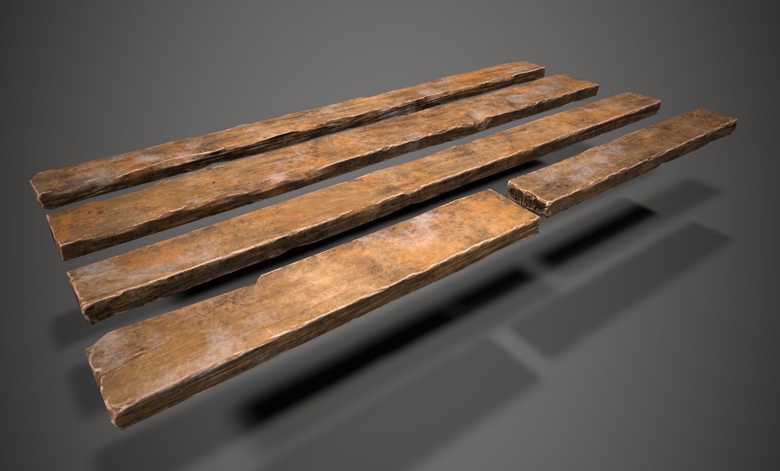 ArtStation - Low Poly Planks