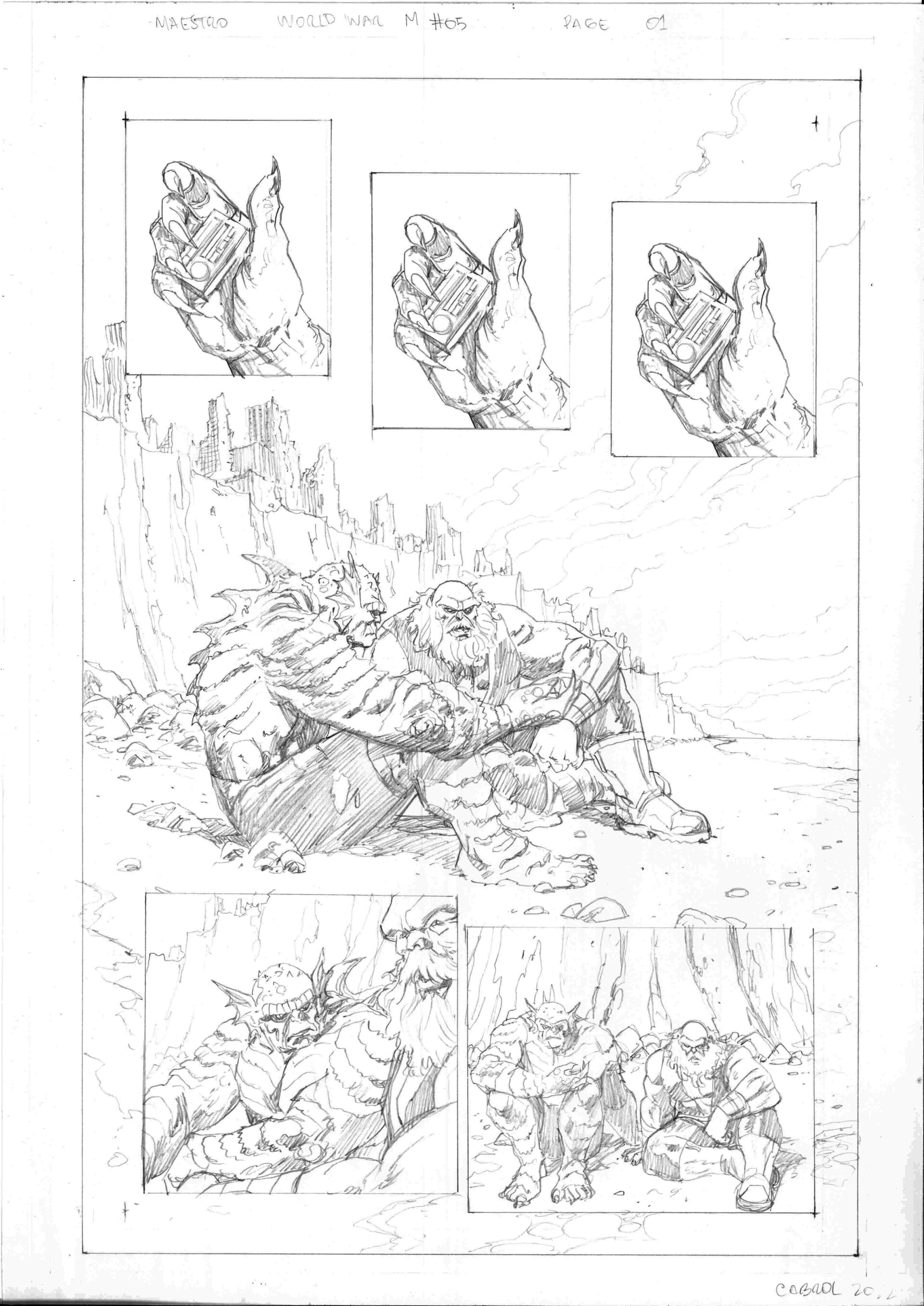 Sebastián Cabrol - Maestro world war M