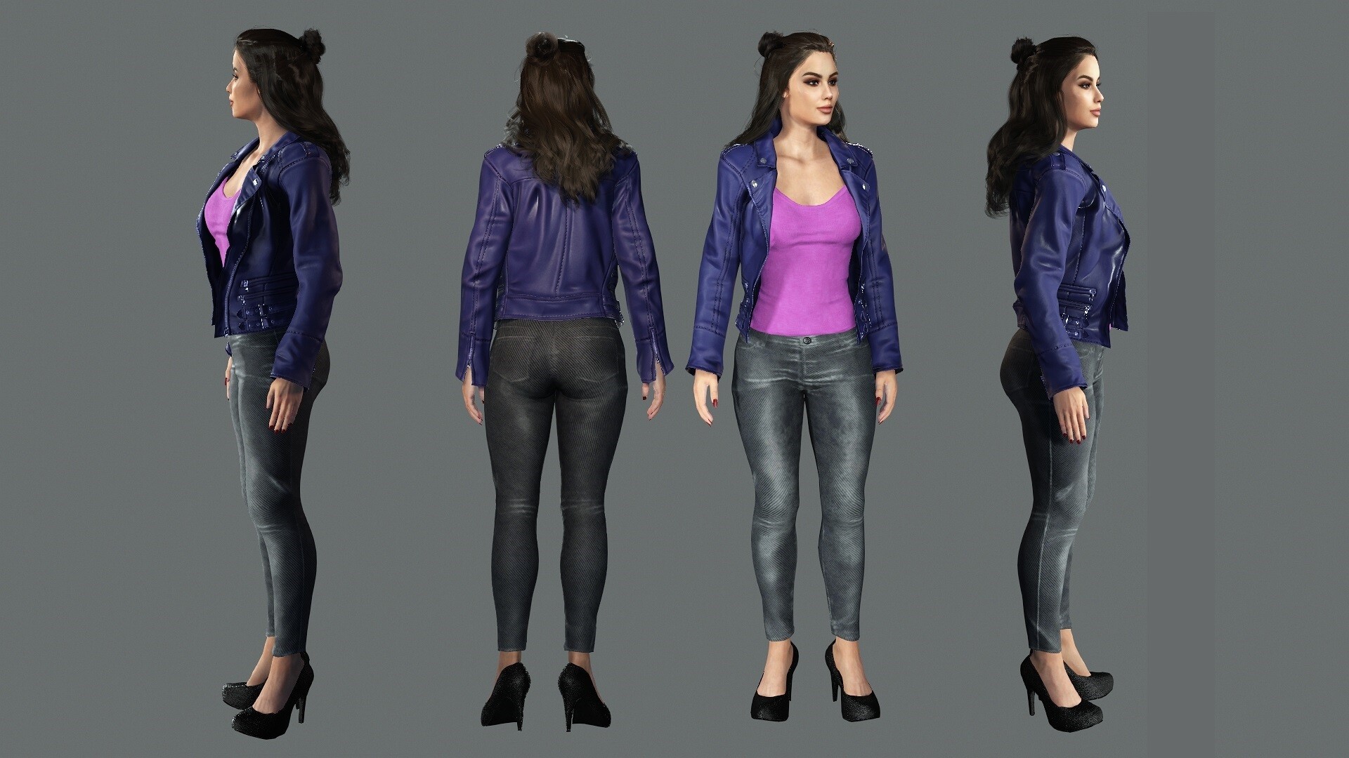 ArtStation - Zoe 4K Character