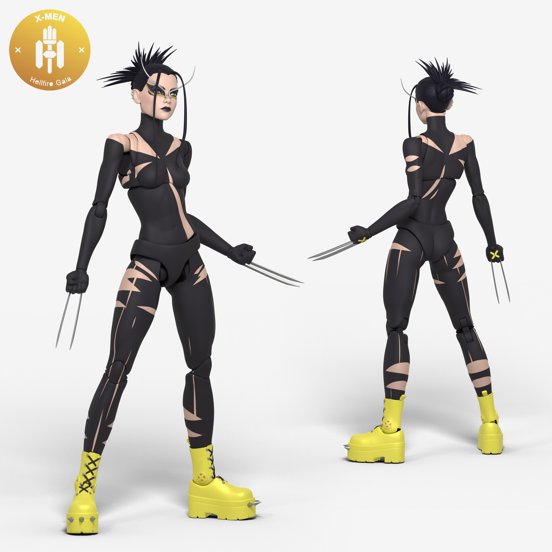 X 23 Action Figure Hot