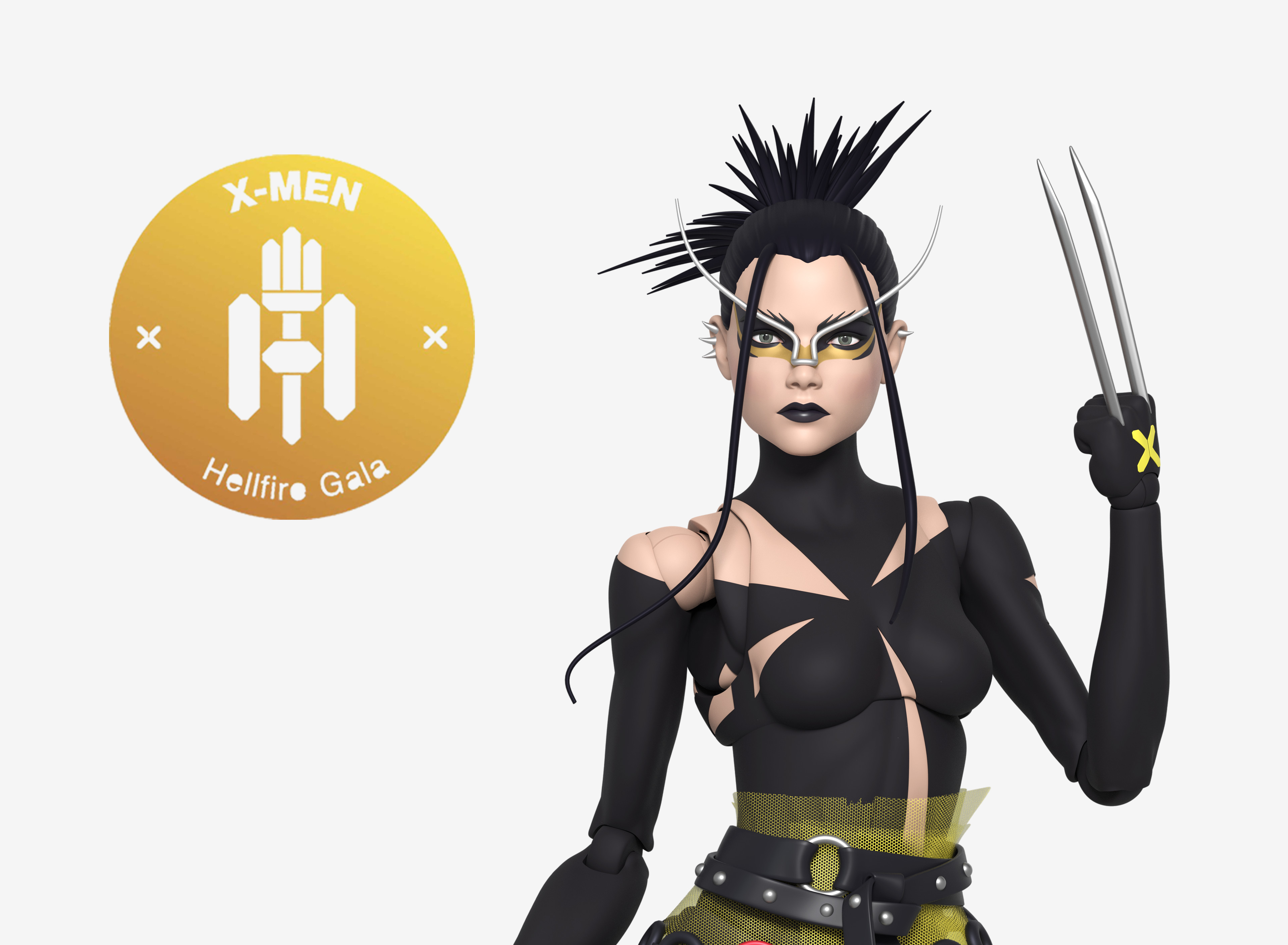 Walter Pedersen - X-23 Hellfire Gala Custom Action Figure