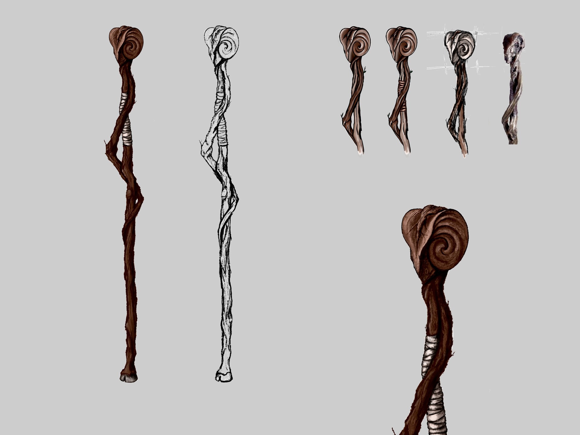 ArtStation - Prop Design Mad Eye-Moddy's Staff