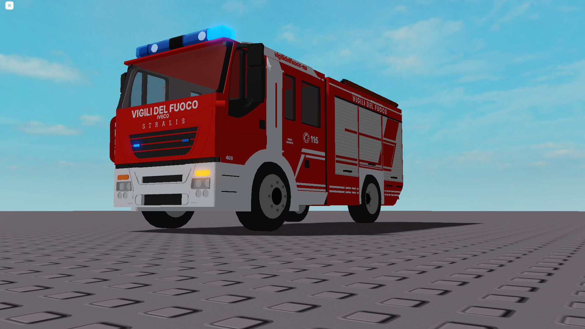 ArtStation - APS Stralis Vigili del Fuoco - Italy