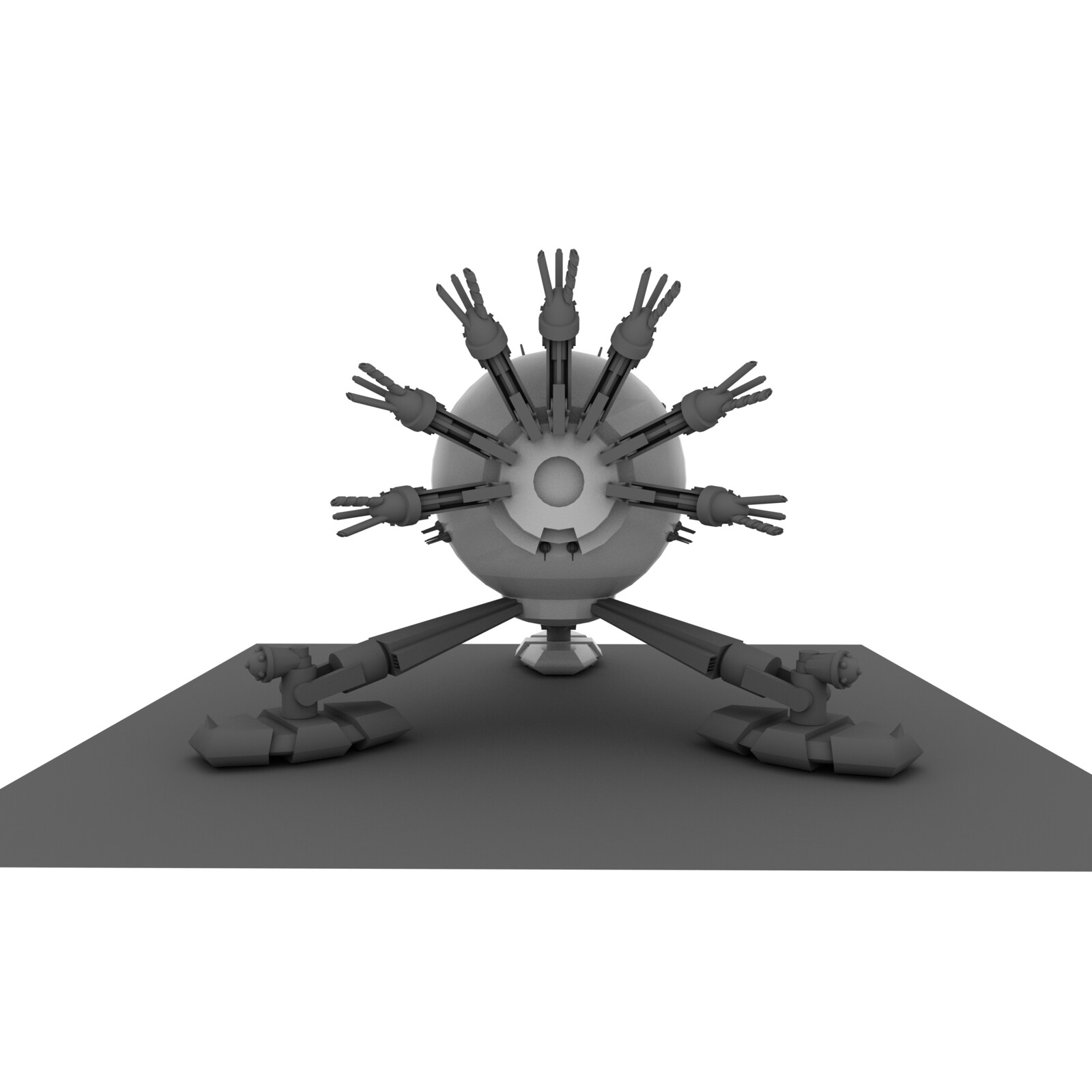 Mahir Huq - Baby Magnum 3D Model