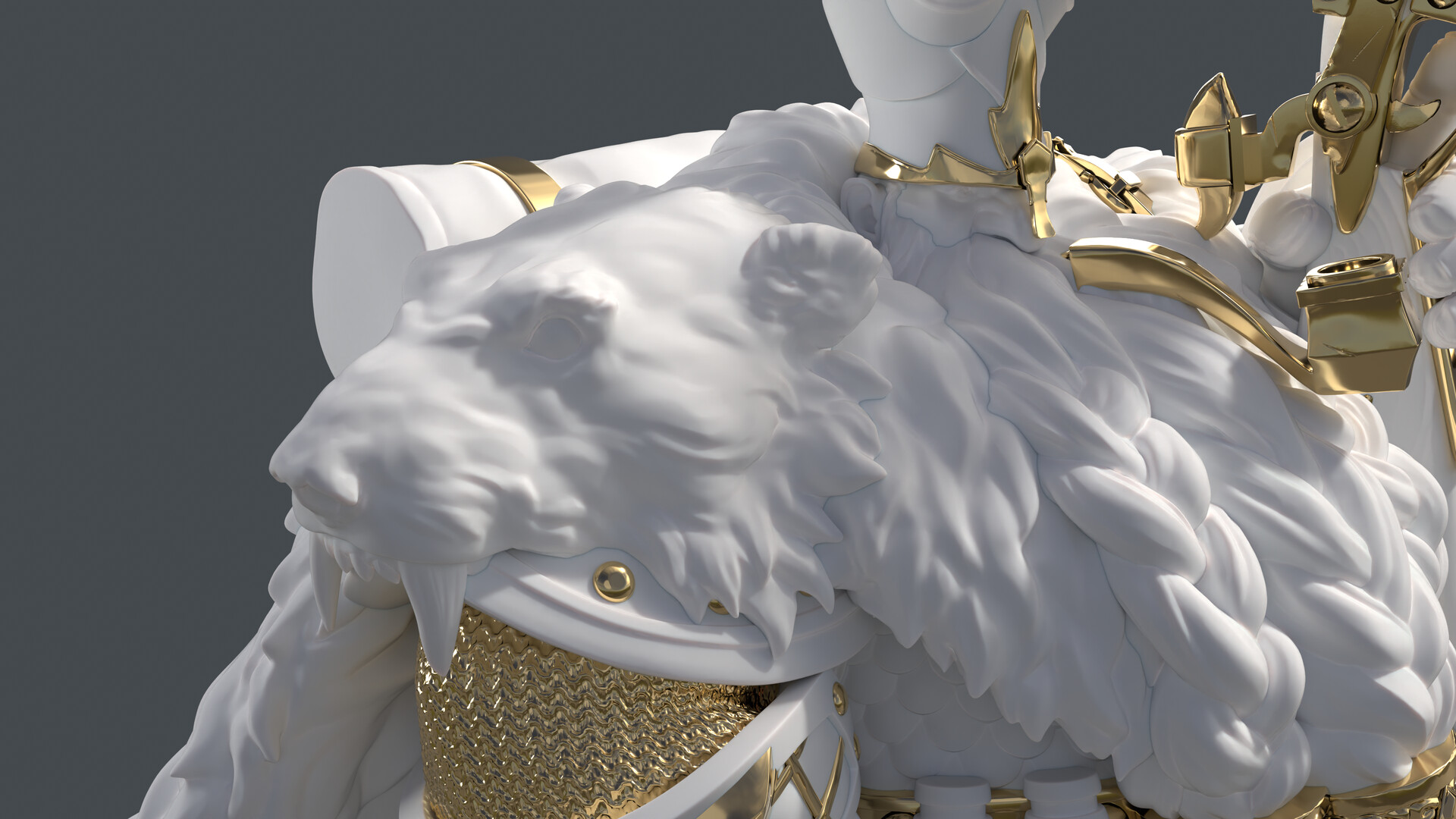 Yichen Liu - Magnum Quest Statue - Dwarf