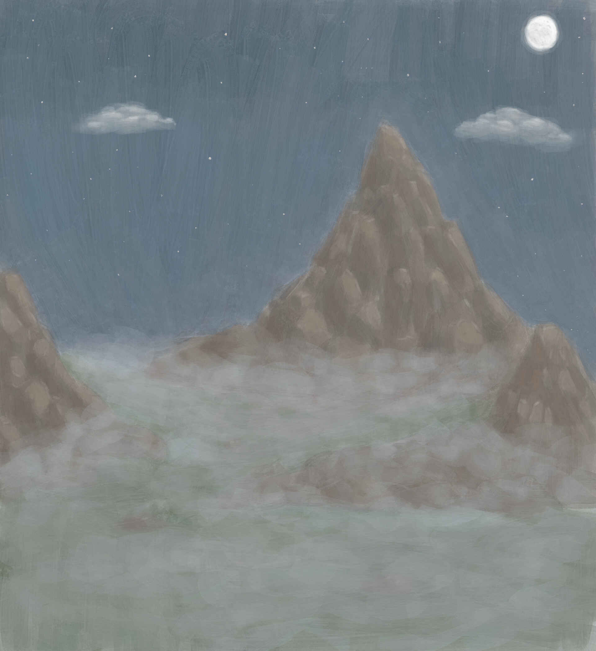 ArtStation - Misty Night Attempt - I