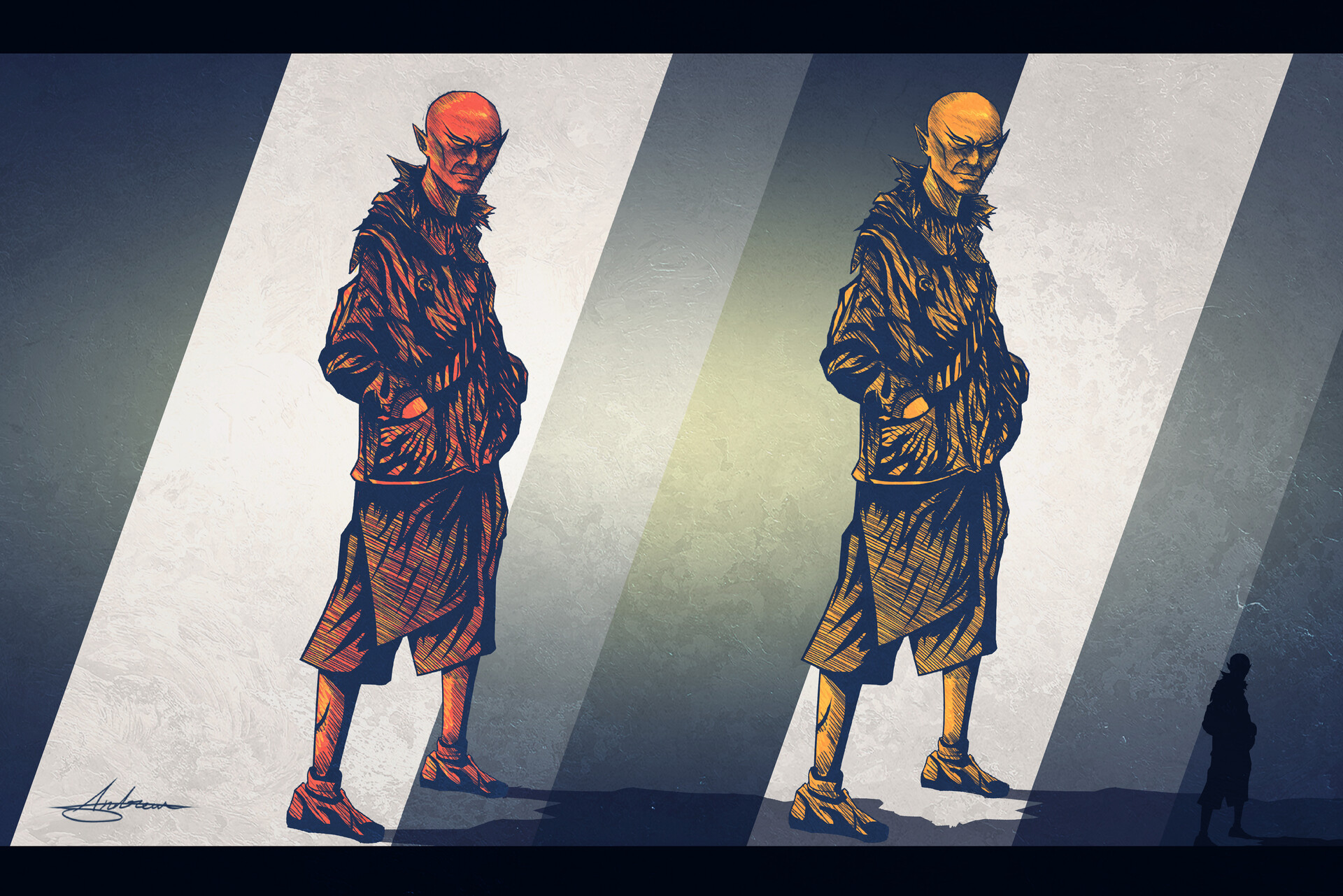 ArtStation - Demon Sketch