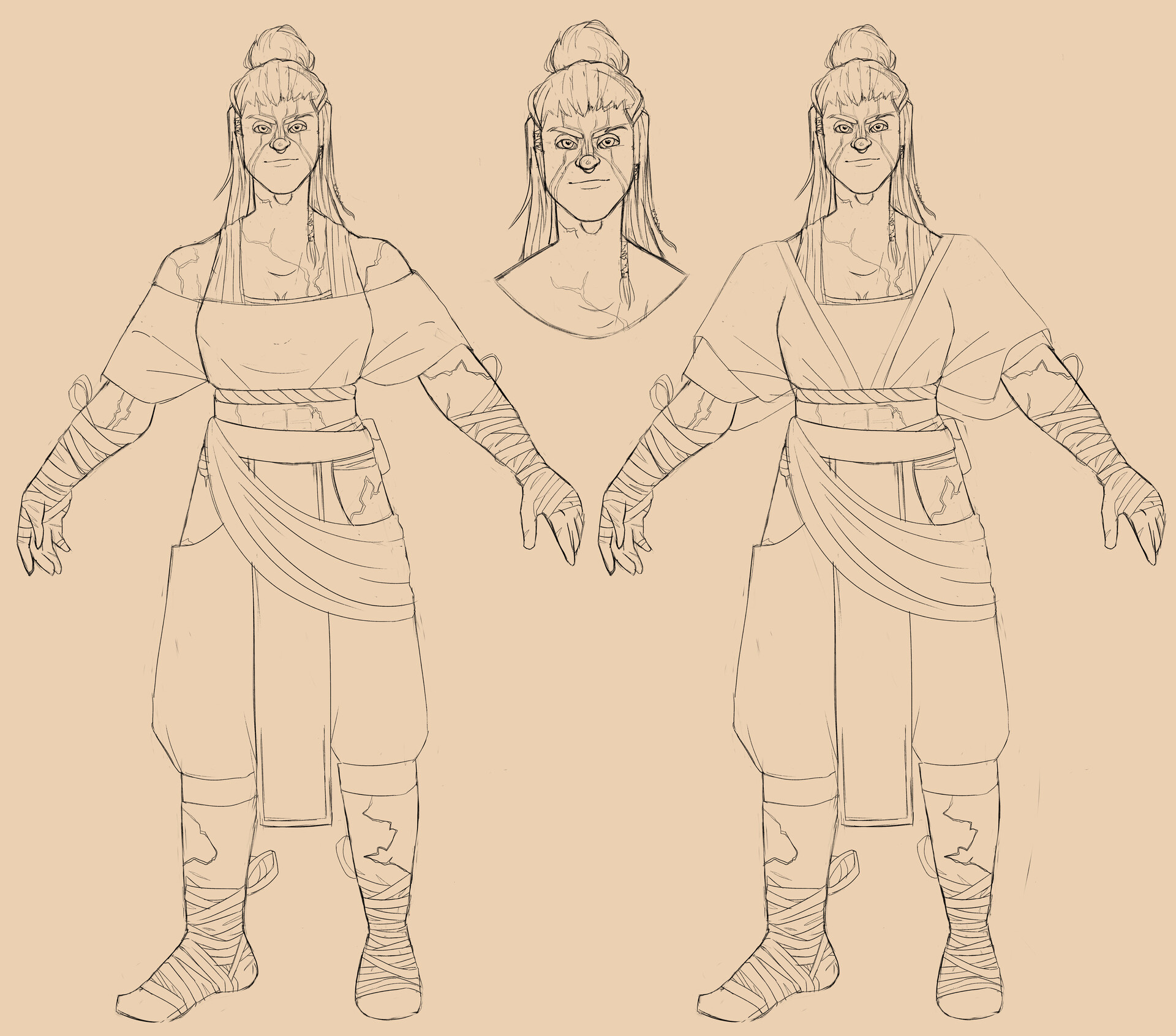 Ellie Chapman - (Dungeons and Dragons) Character Design - Voly the Giant