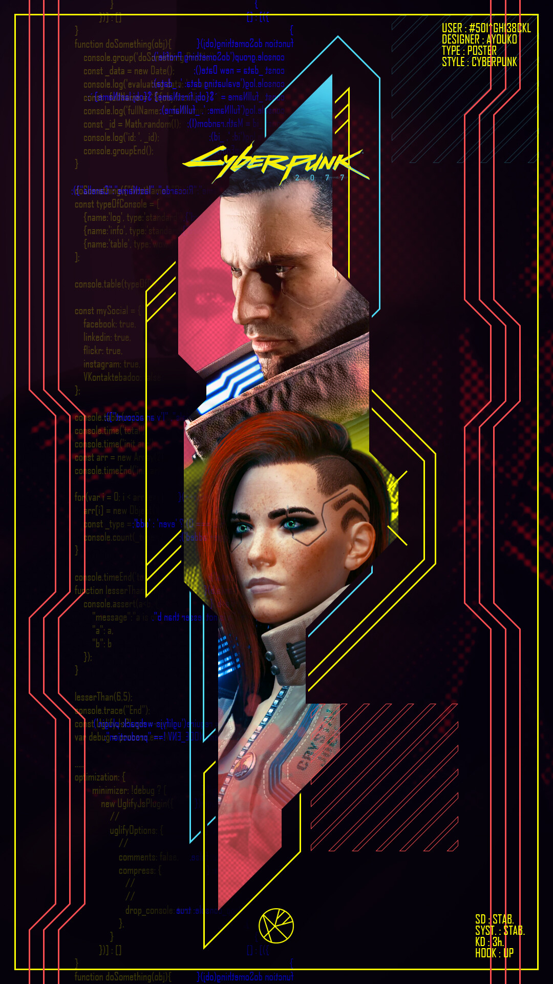 ArtStation - CyberPunk 2077 Poster