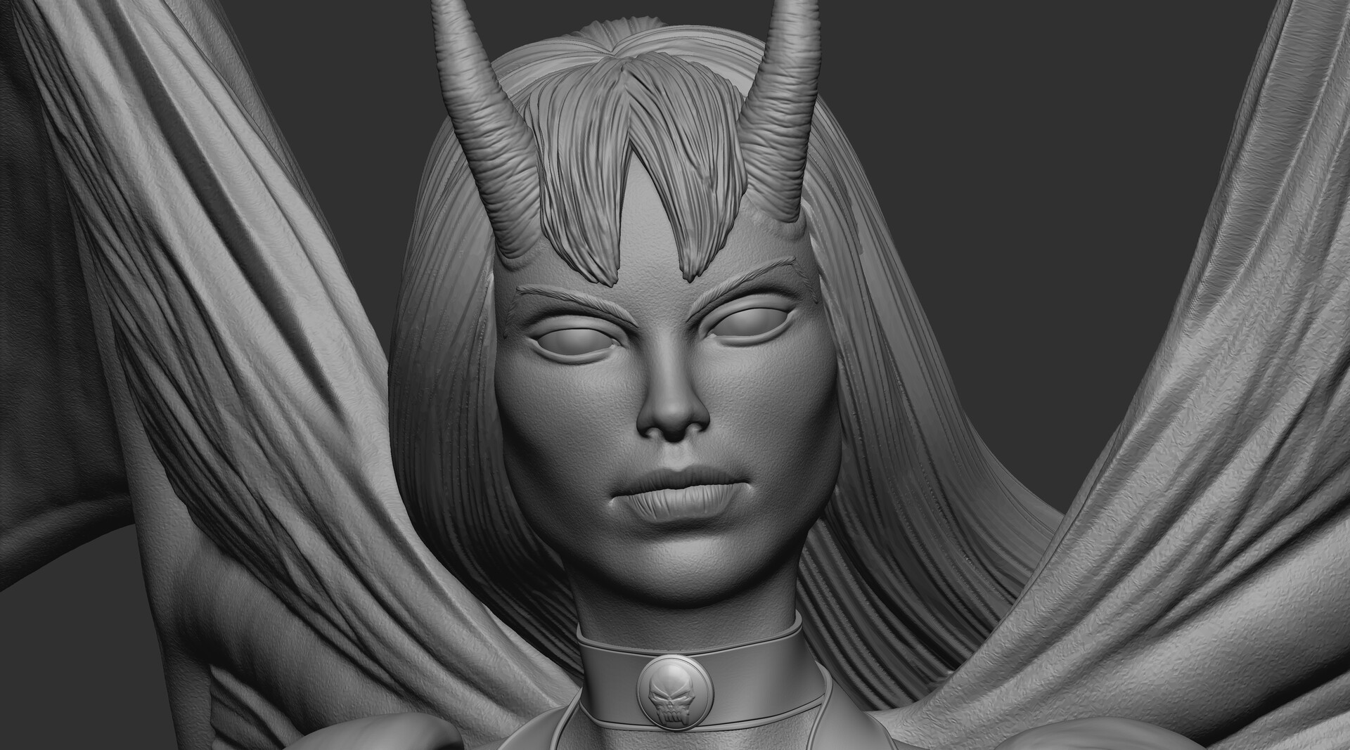 Maxi Castro - Purgatori Fan Art Statue