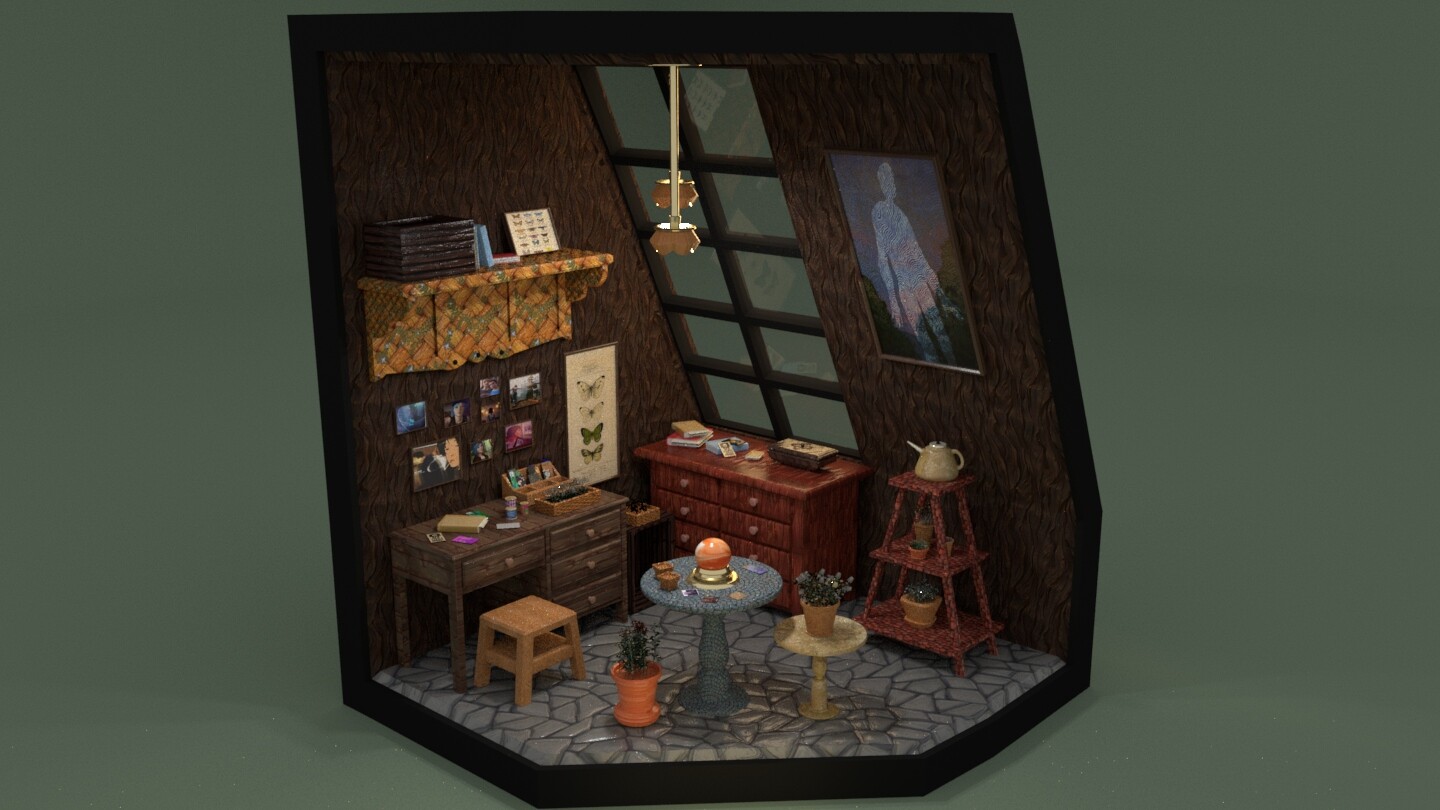 ArtStation - Diorama 3D