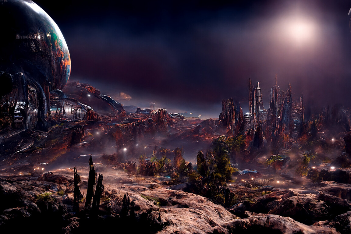 ArtStation - Lost in space