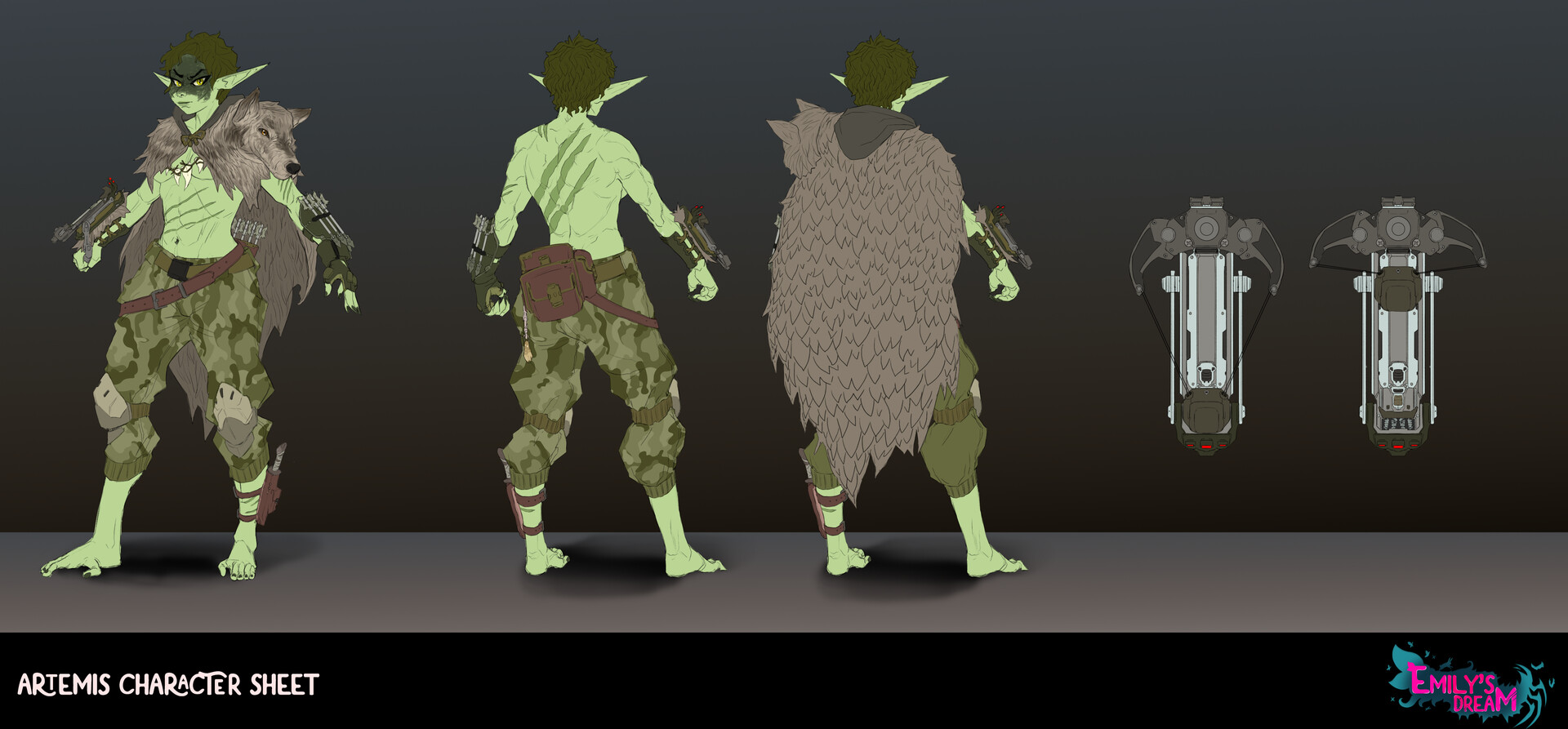 ArtStation - Artemis- Original Character Concept