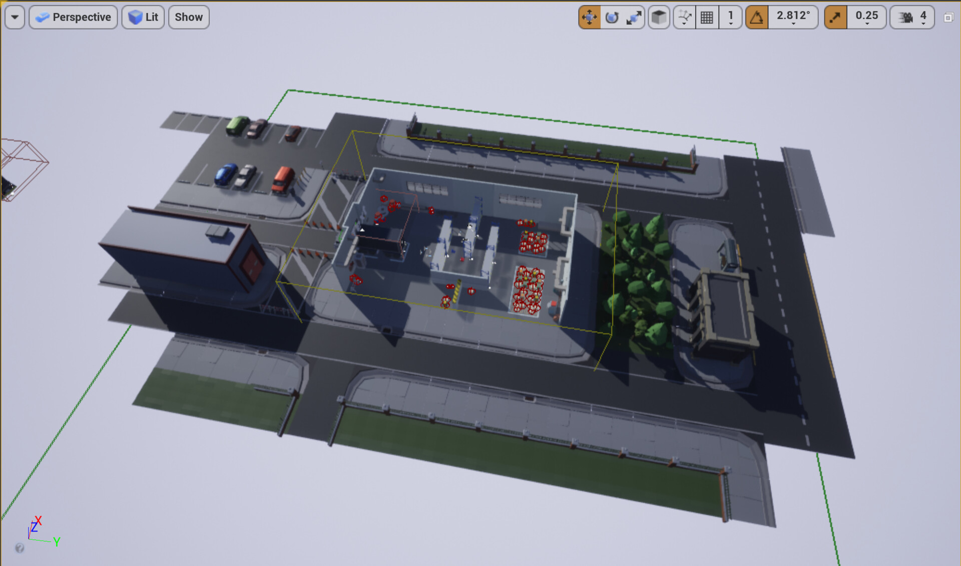 ArtStation - Warehouse Level Design #1
