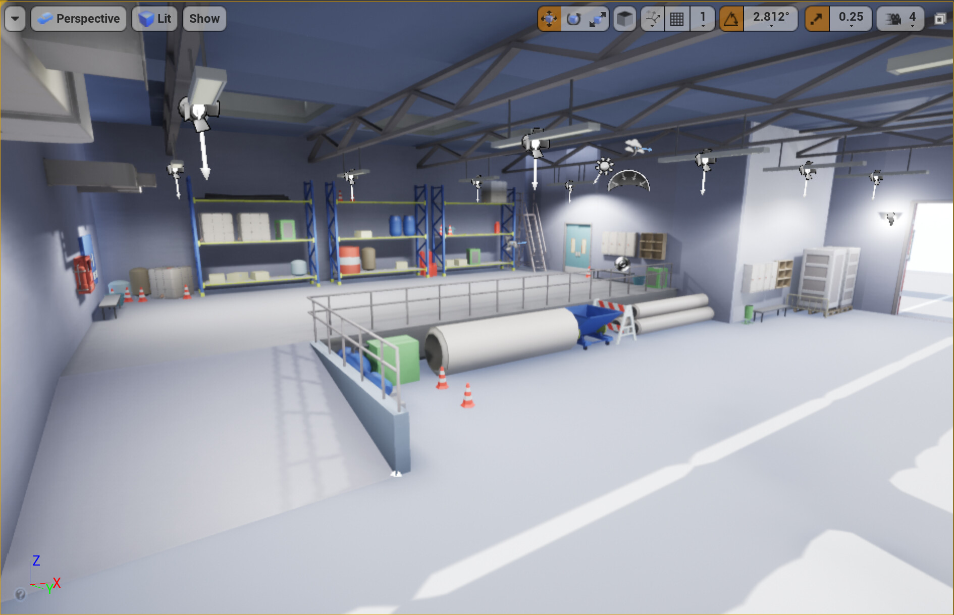 ArtStation - Warehouse Level Design #2