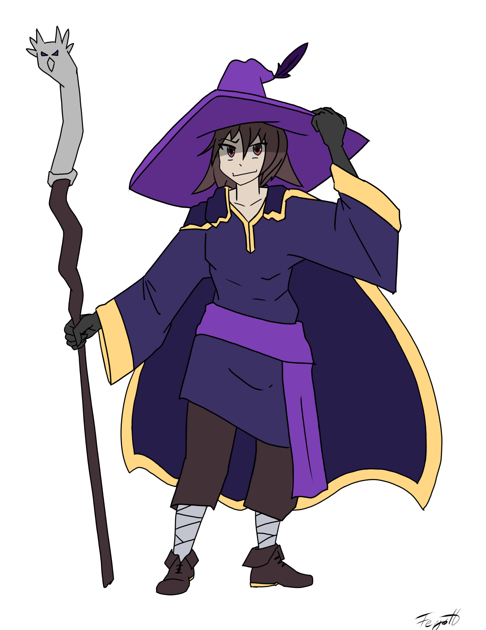 ArtStation - Konosuba TTRPG - Bochibochi