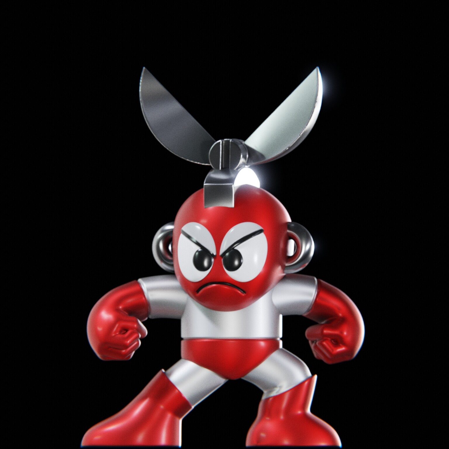 José Nicolás Carrizales Rivera "Nikko3d" - Cutman "N.003"