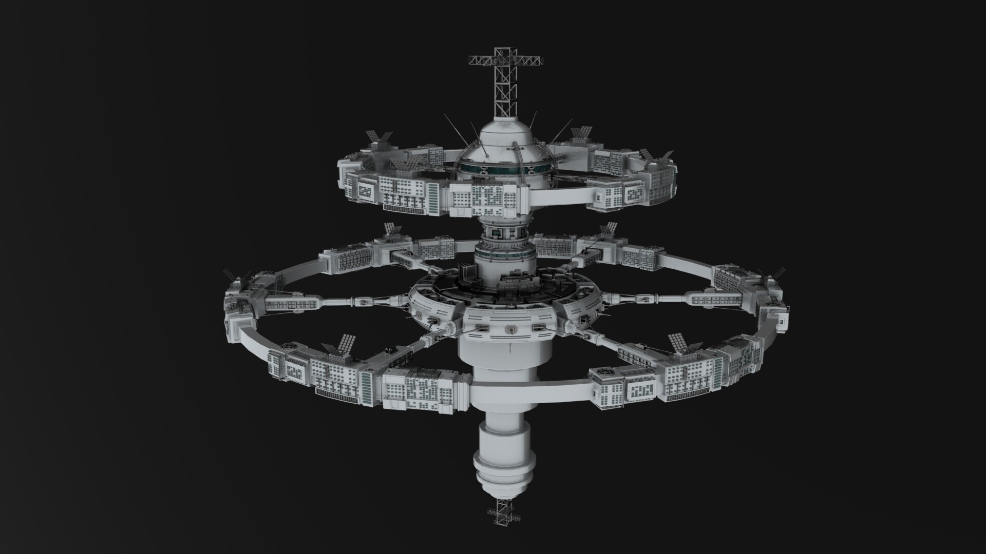 ArtStation - Space Station Modelling