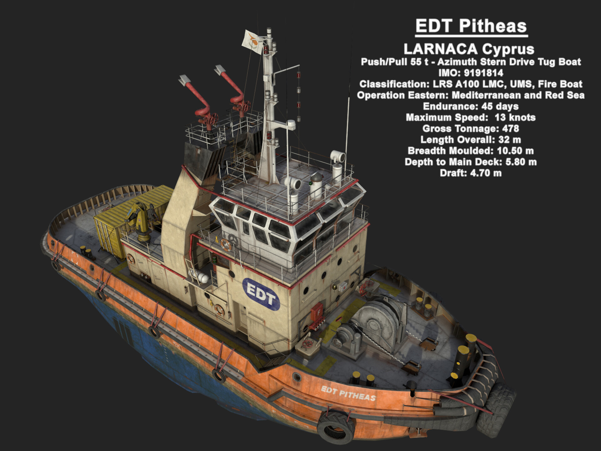 Anton Yakunin - ASD tug EDT Pitheas