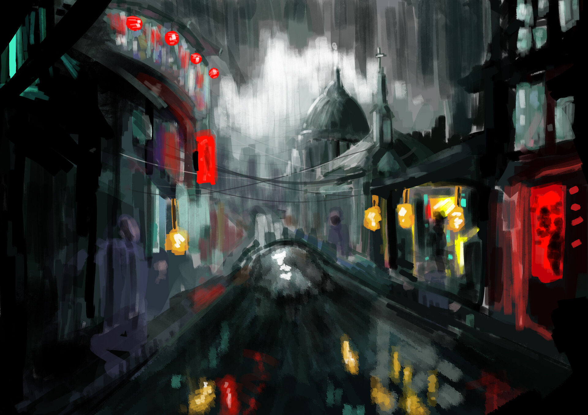 ArtStation - Neon Swamp