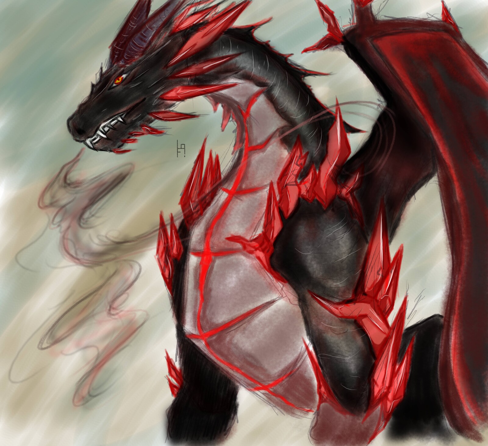 Lofibear _ - Red Crystal Dragon