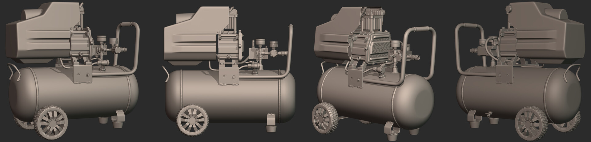 ArtStation - Compressor (highpoly)