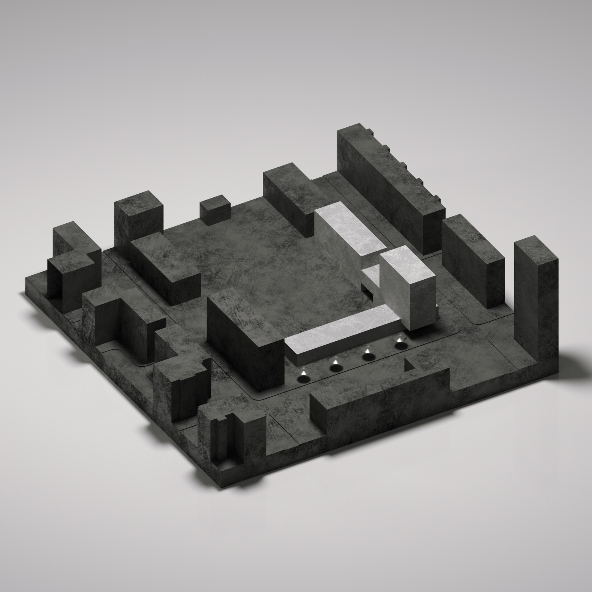 ArtStation - Architectural concept - Massing