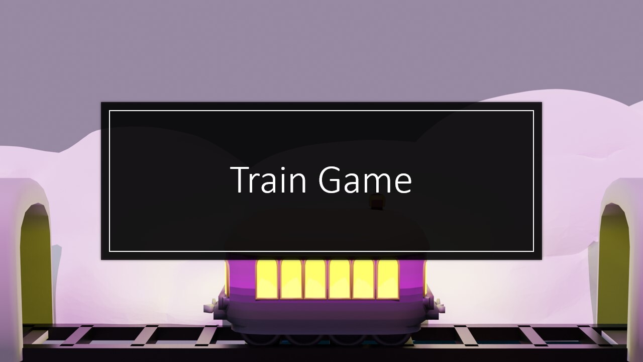 ArtStation - Ghost Train, A mock game idea.