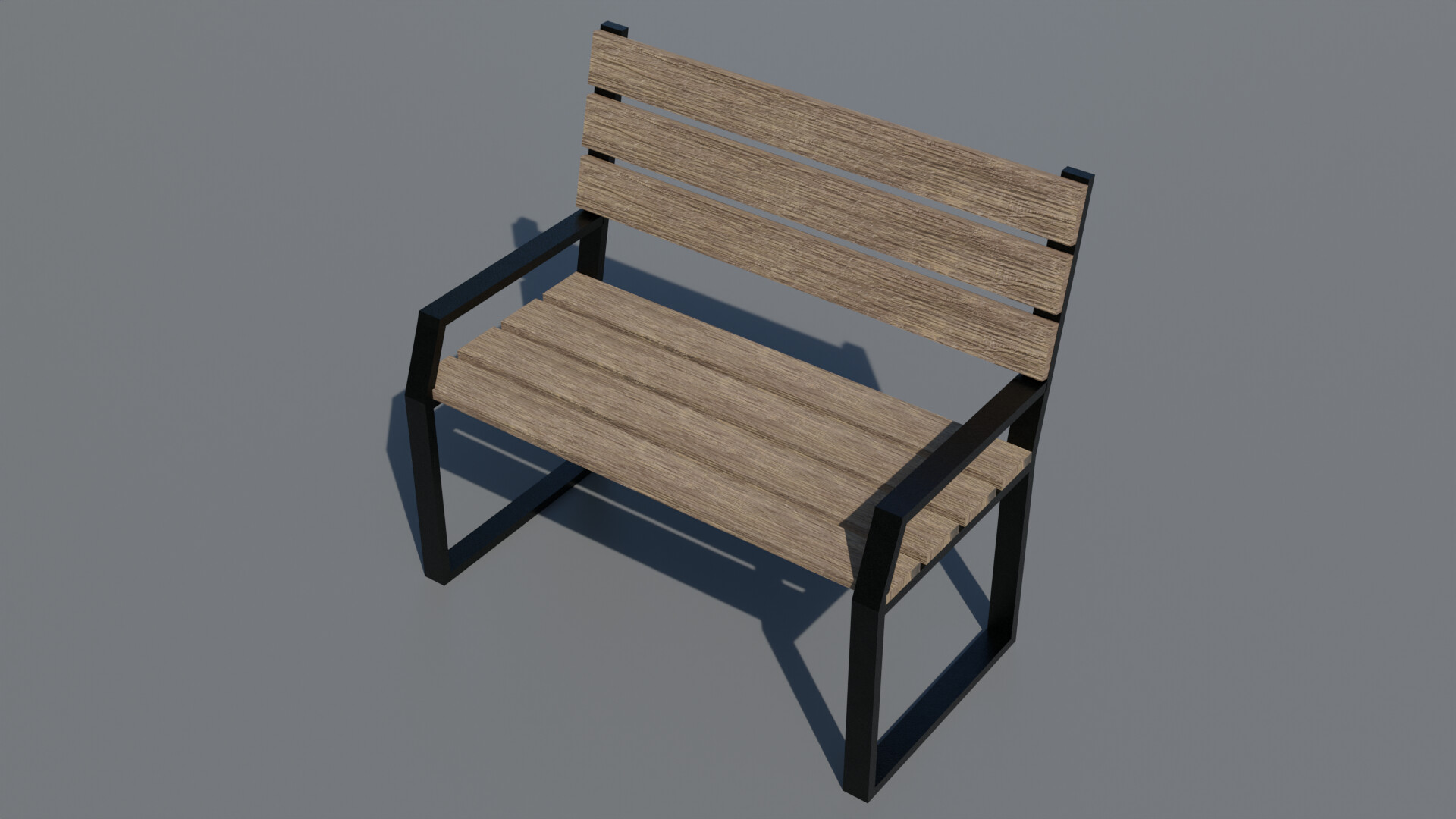 ArtStation - Bench Modeling