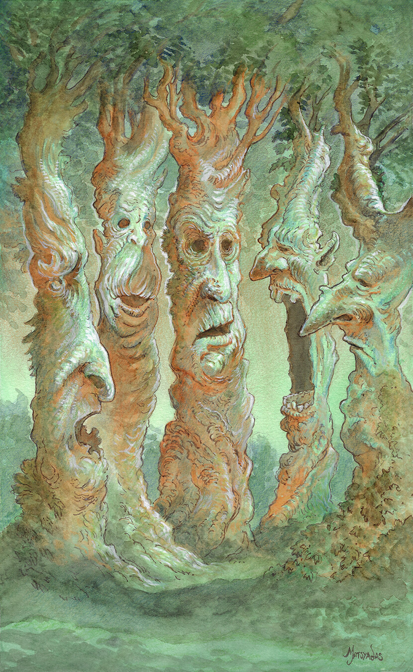 ArtStation - Five of Wands