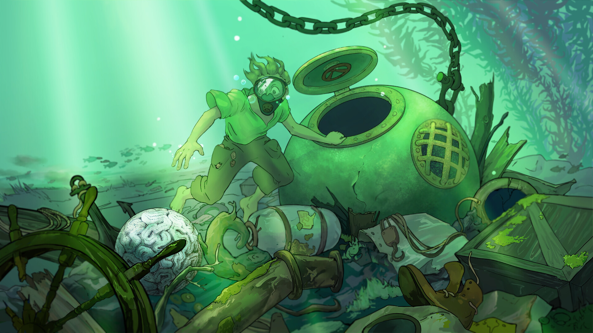 ArtStation - "Deep Light" by Frances Hardinge